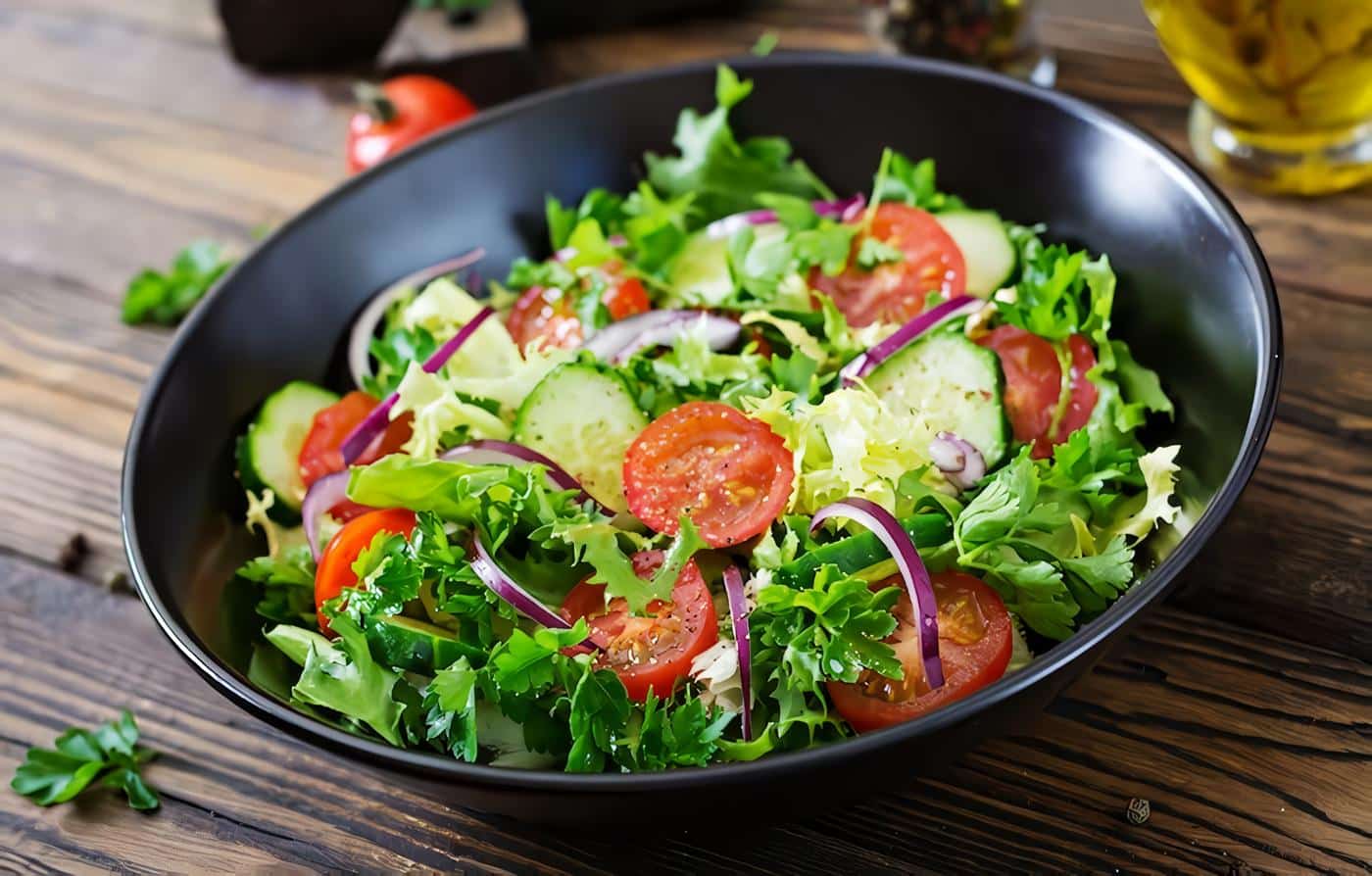 Ensalada De Lechuga Y Tomate Receta De Ensalada F cil Ensalada De Lechuga Y Tomate Receta De Ensalada F cil